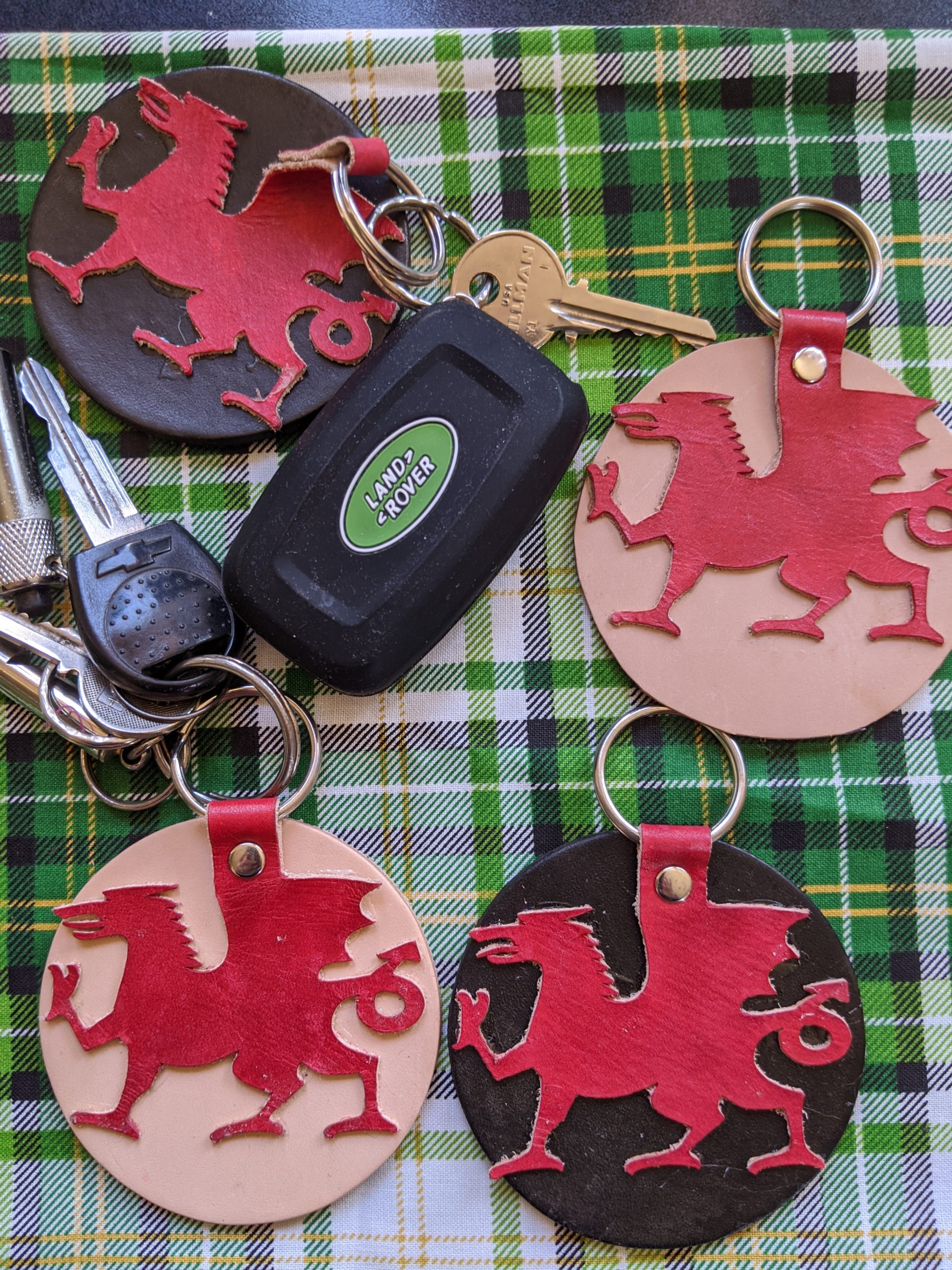 Welsh Key Fobs - Lords of the Seas